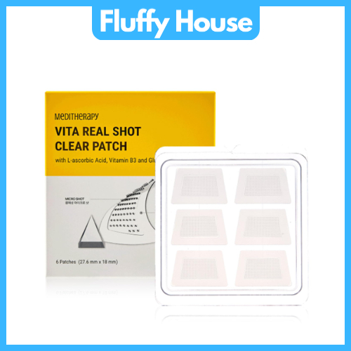[MEDITHERAPY] Vita Real Shot Clear Patch 6EA, Dark Spot Patch, Acne and ...