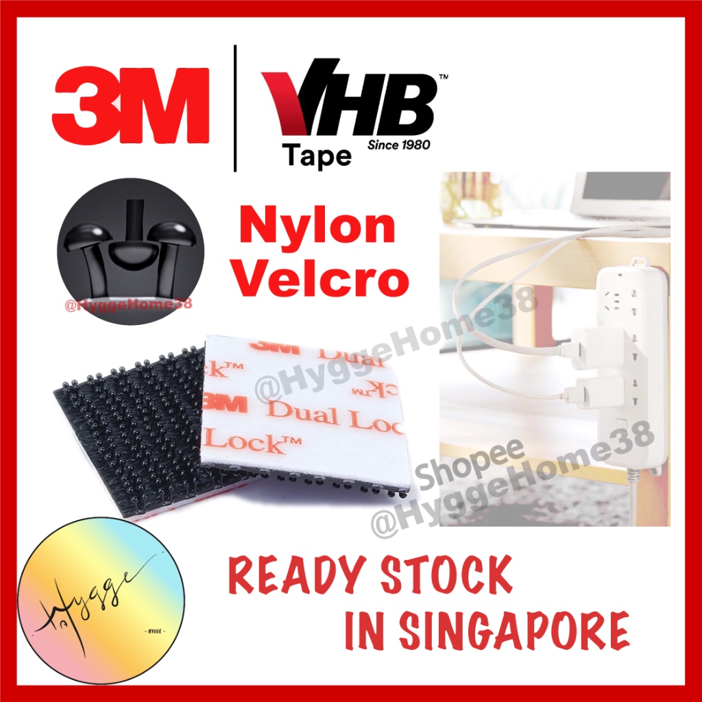 [SG Stock] 3M VHB Magic Velcro Density 250/400 Mushroom Dual Lock Loop ...