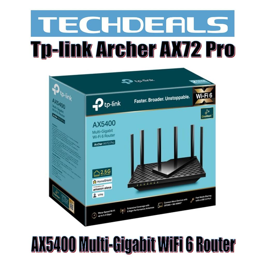 Tp-link Archer AX72 Pro AX5400 Multi-Gigabit WiFi 6 Router | Shopee ...