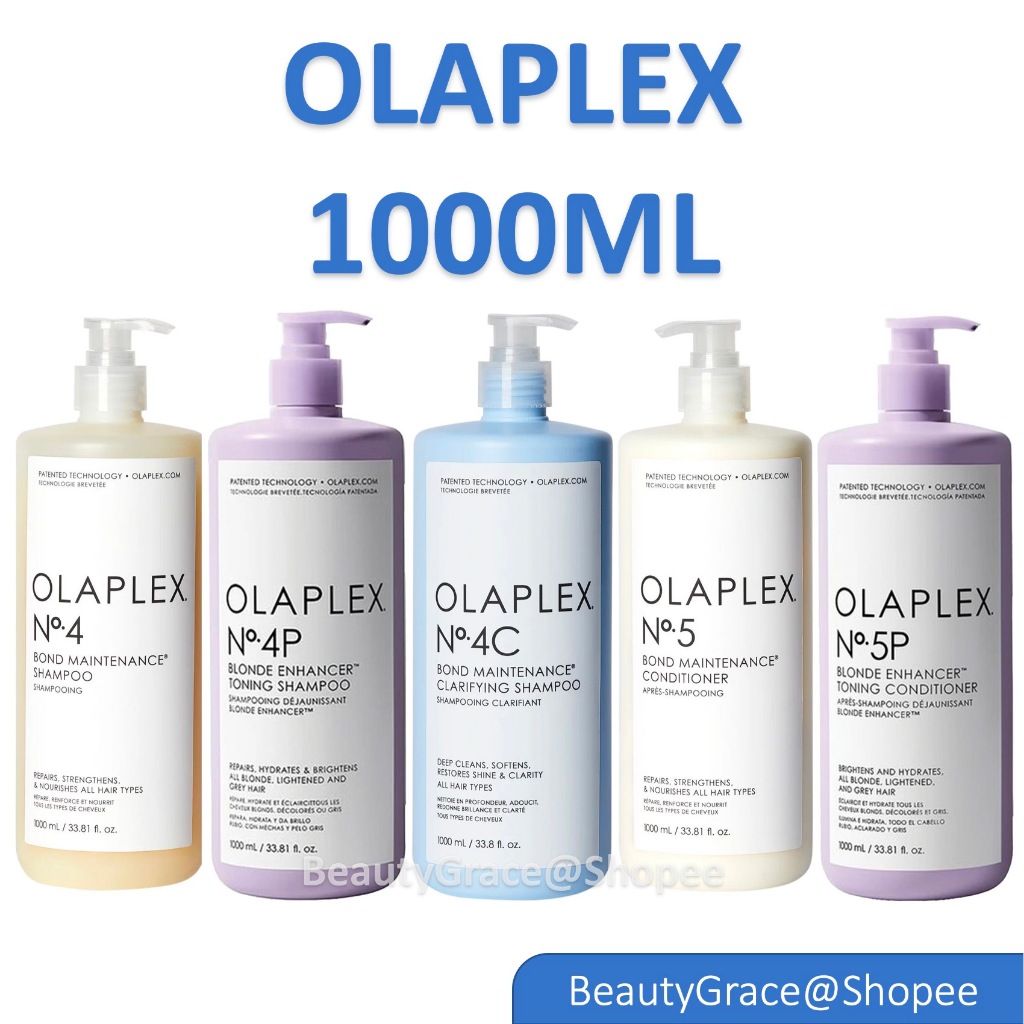 Olaplex Salon Size 1000ML - Bond Maintenance Shampoo 4 4P 4C Conditioner 5 5P | Shopee Singapore