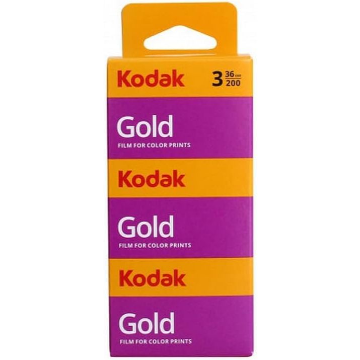Kodak Color Negative Film GOLD 200 35mm 36 Exposures, 3-Pack Japan ...