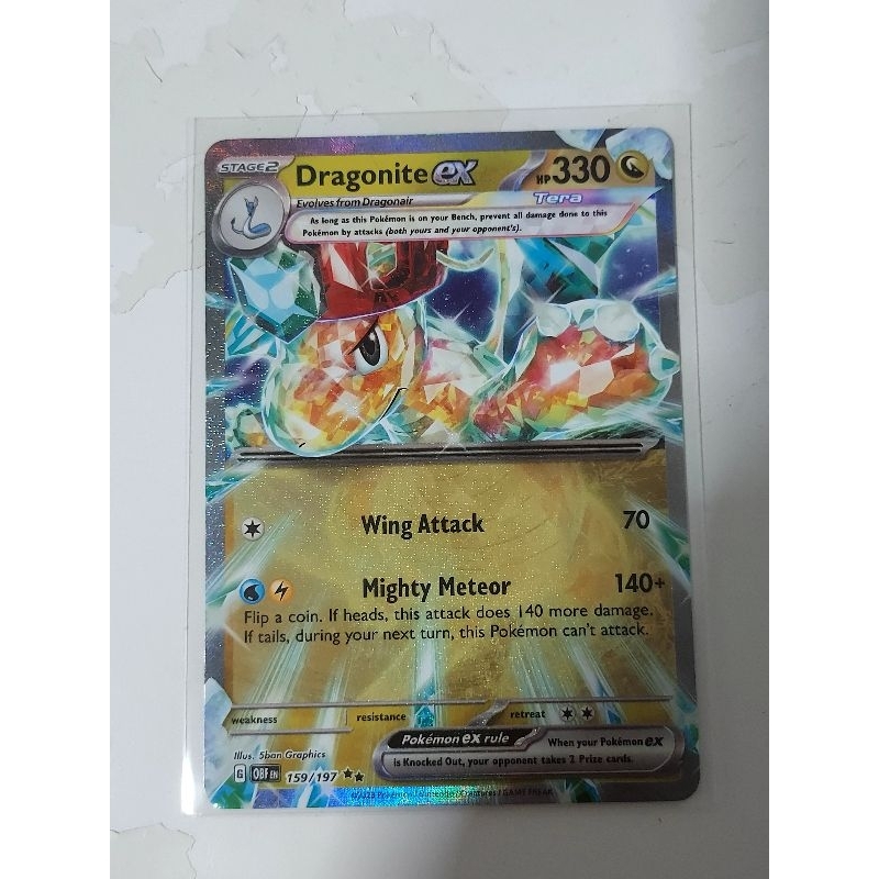 Pokemon dragonite ex obsidian flame card | Shopee Singapore