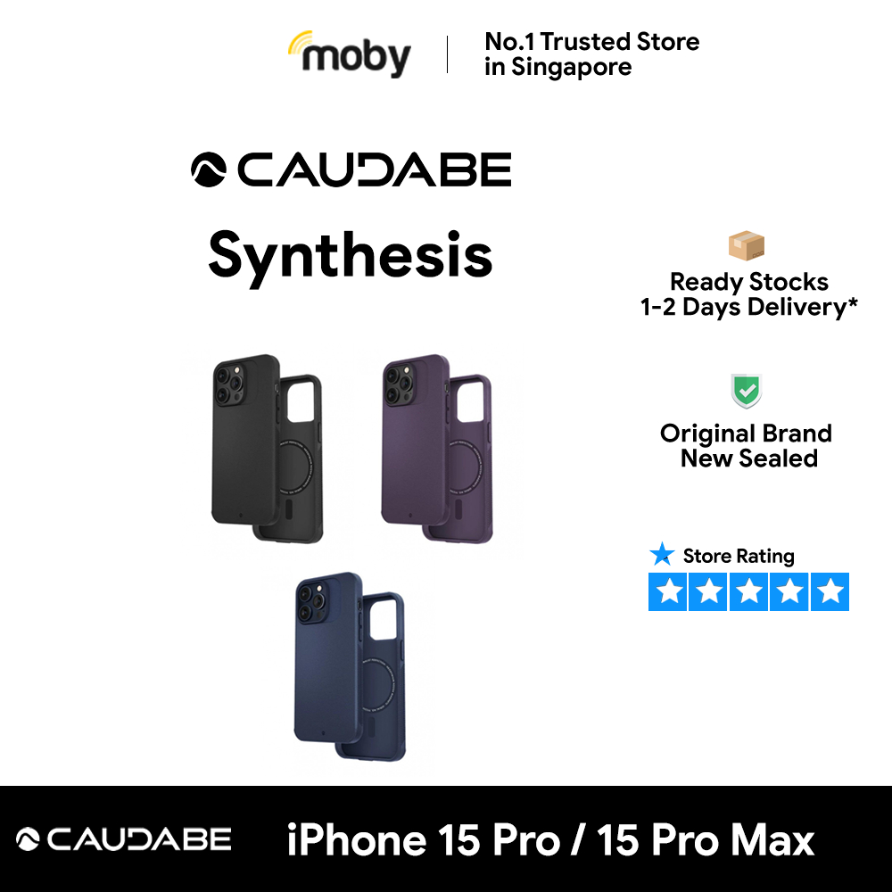 Caudabe iPhone 15 Pro / iPhone 15 Pro Max Magnetic Case | Synthesis ...
