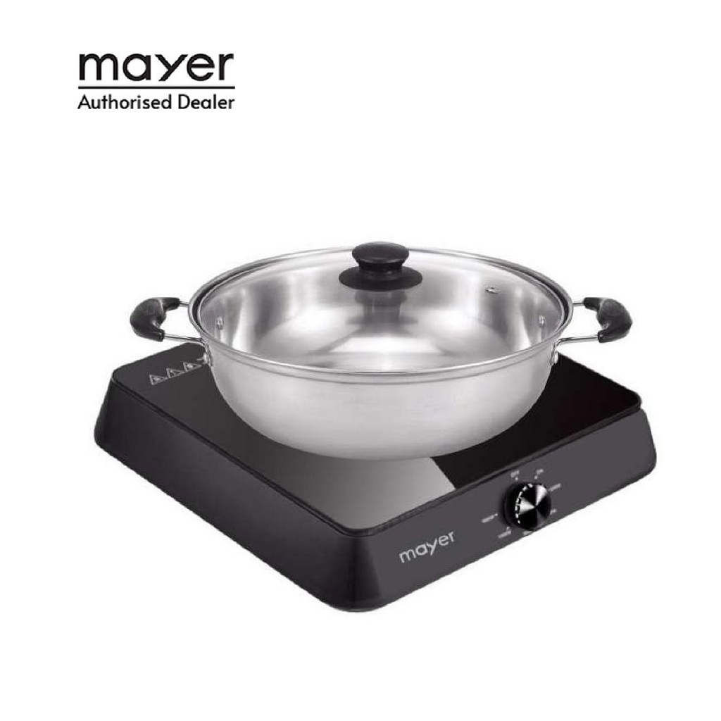 Mayer Induction Cooker MMIC1619 (Black) | Shopee Singapore