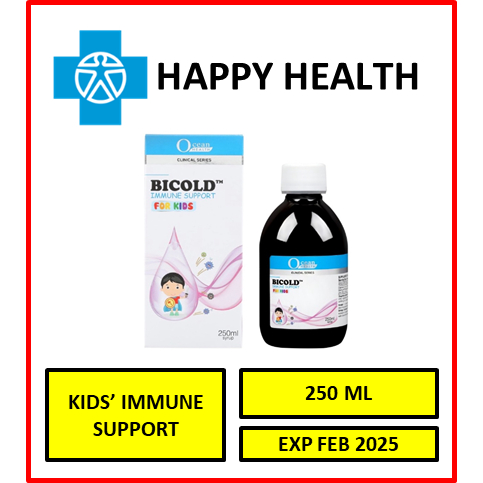 Ocean Health Bicold Immune Support for Kids 250ml (Exp Feb 2025 ...
