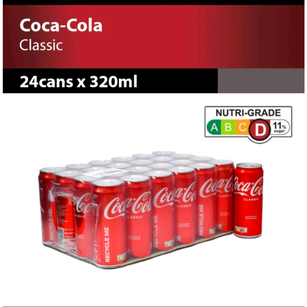 Coca Cola CLASSIC (24's x 320ml) | Shopee Singapore