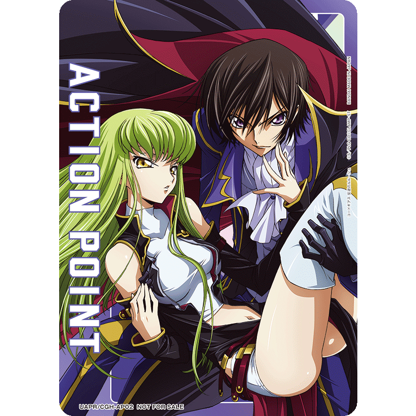 Japanese Union Arena Code Geass: Lelouch of the Rebellion UAPR/CGH-AP02 Action Point | Shopee ...