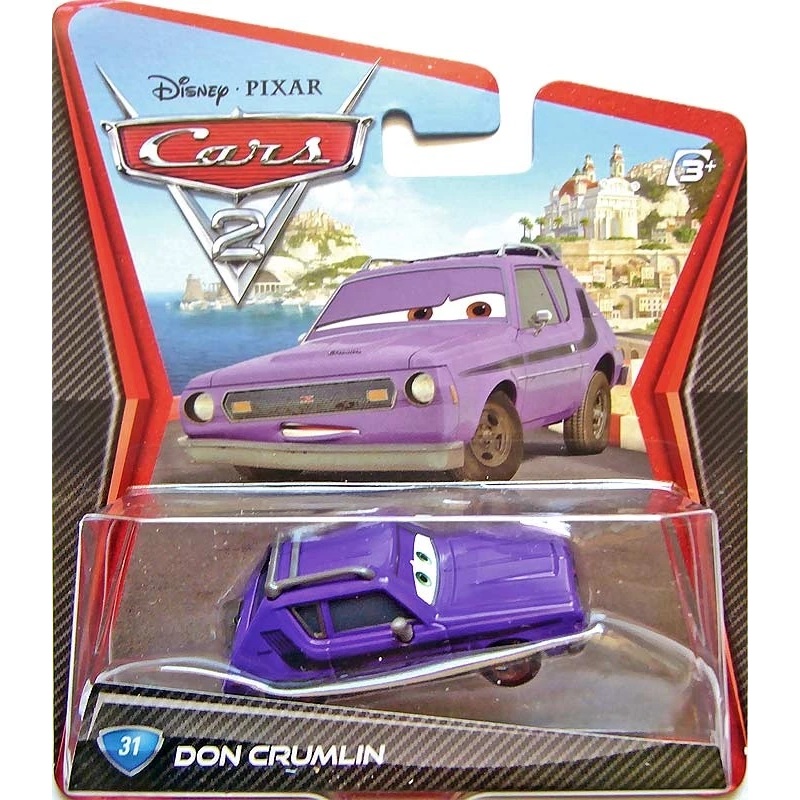 Original Disney Pixar Cars 2 Movie - Don Crumlin #31 Die-Cast 1:55 ...