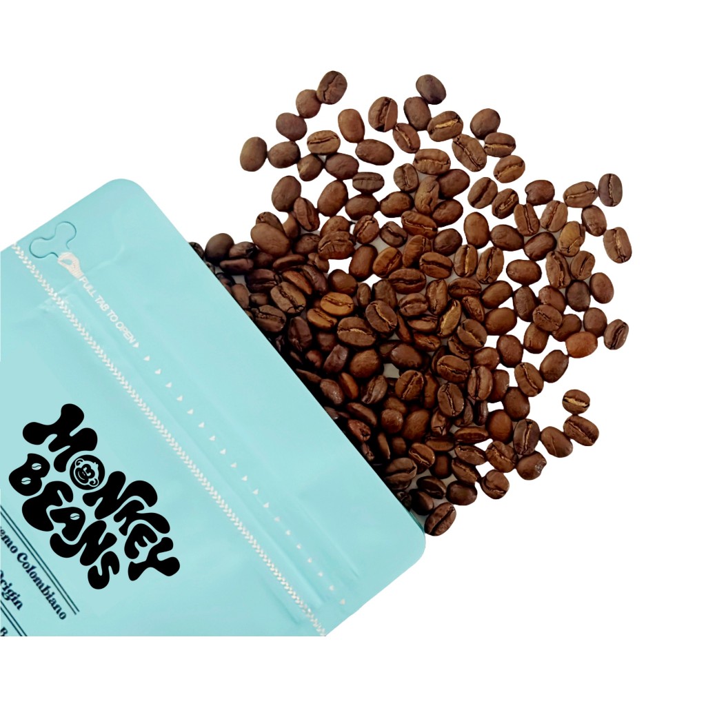 Monkey Beans El Supremo Colombiano Single Origin Coffee Beans Colombia ...