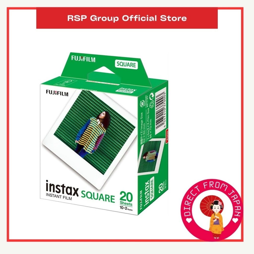 【JAPAN Seller♥】Fujifilm Square Instax WW Square Format Film Compatible ...