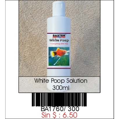Baxter White Poop Solution 300ml | Shopee Singapore