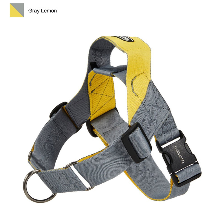 Boondog Adjustable Strong Dog Safety Harness Vest Graylemon Korea ...