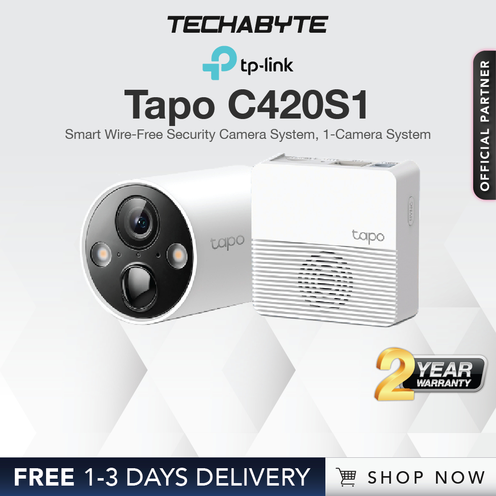 TP-Link Tapo C420S1 / Tapo C420S2 / Tapo C420S4 | Smart Wire-Free ...