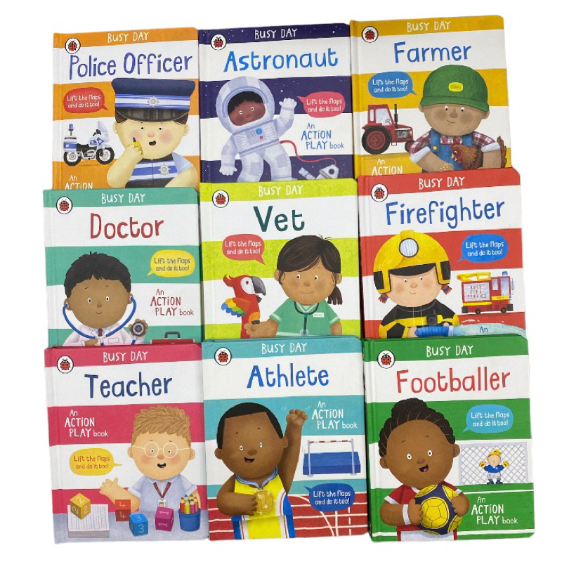 [SG Stock] Busy Day Series : Mechanic/ Police Officer/Teacher/Doctor ...