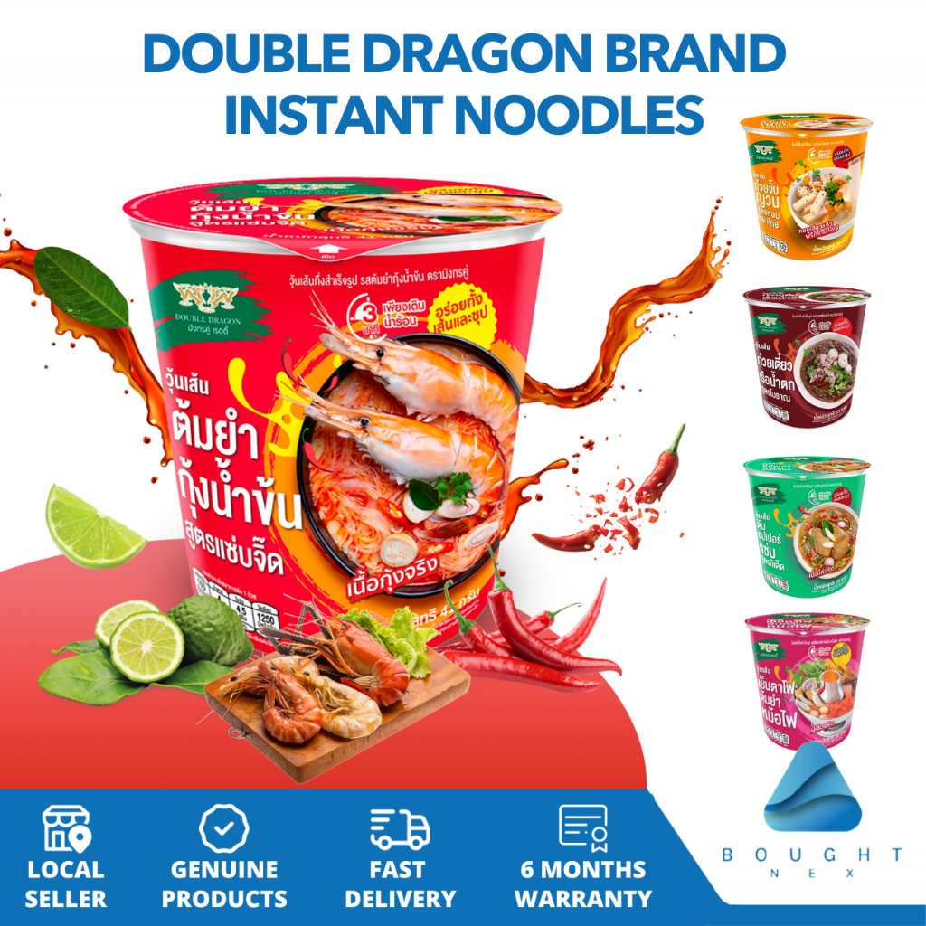 Double Dragon Gluten-Free Noodles - Halal, Authentic Thai Flavors ...