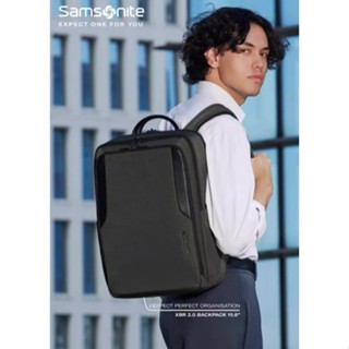 Samsonite New Backpack Men's Backpack Large Capacity Business Commuting ...