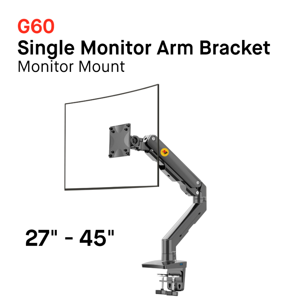 G60 Monitor Stand, Monitor Bracket, 27 - 45" Monitor, International ...