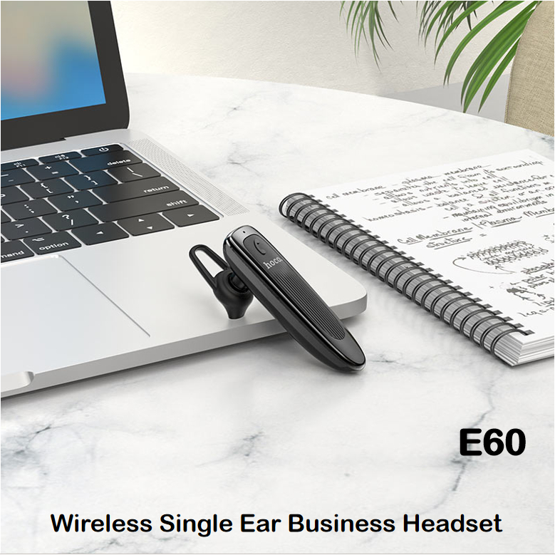 Hoco Single Bluetooth E60 E63 in Ear Headset Wireless Headset With Microphone For All ...