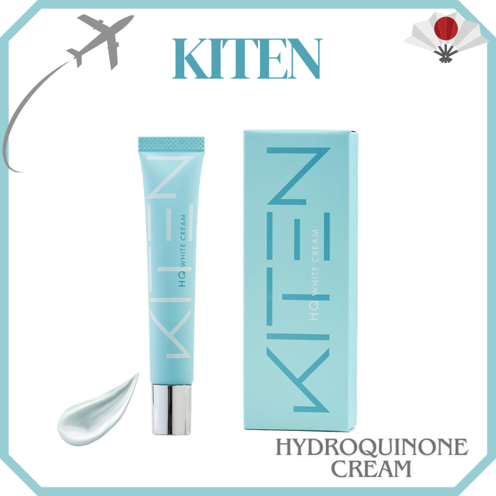 KITEN Hydroquinone Cream 6.0% Retinol Fullerene Ceramide Sika Fullerene Additive-free ...
