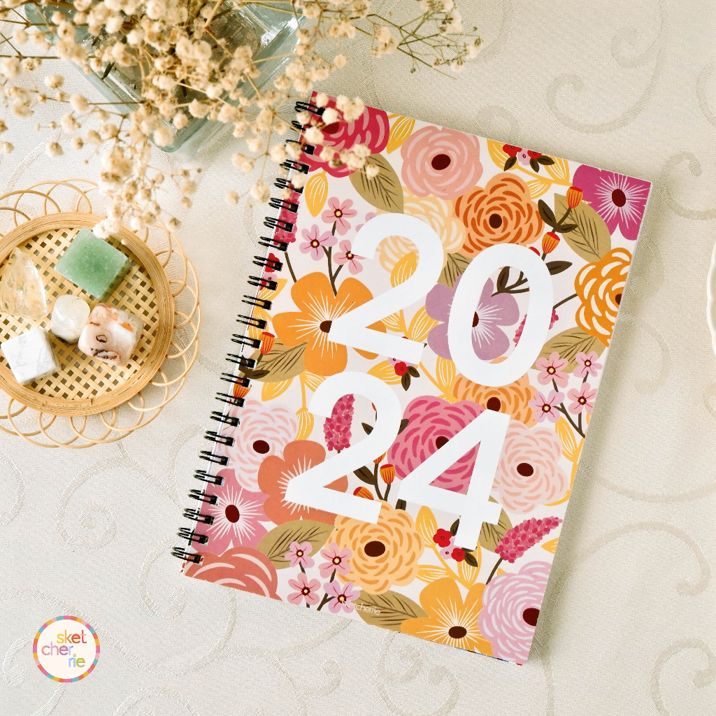 2024 Mindfulness Journal & Planner by Sketcherrie | Shopee Singapore