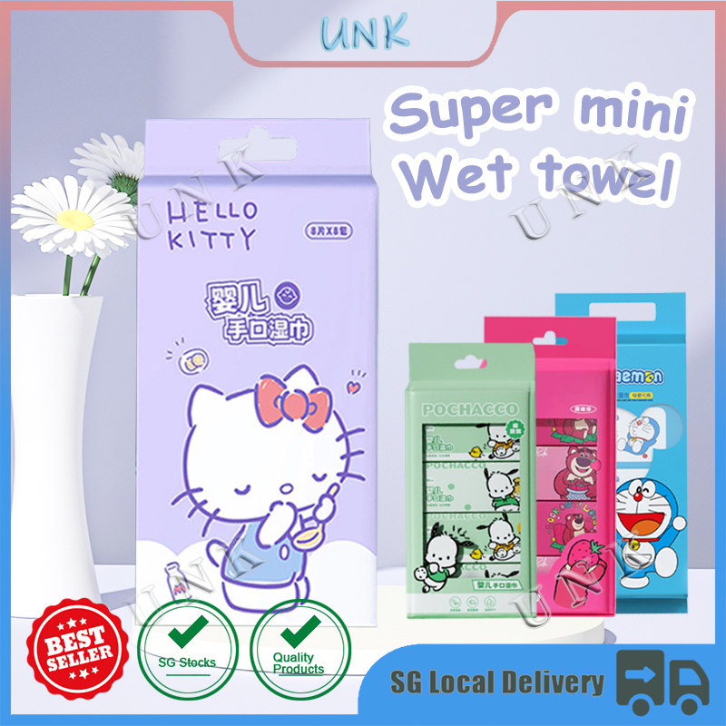 Portable Disney Wet Wipes Big Size Super Soft Non Alcohol Wet Tissue ...