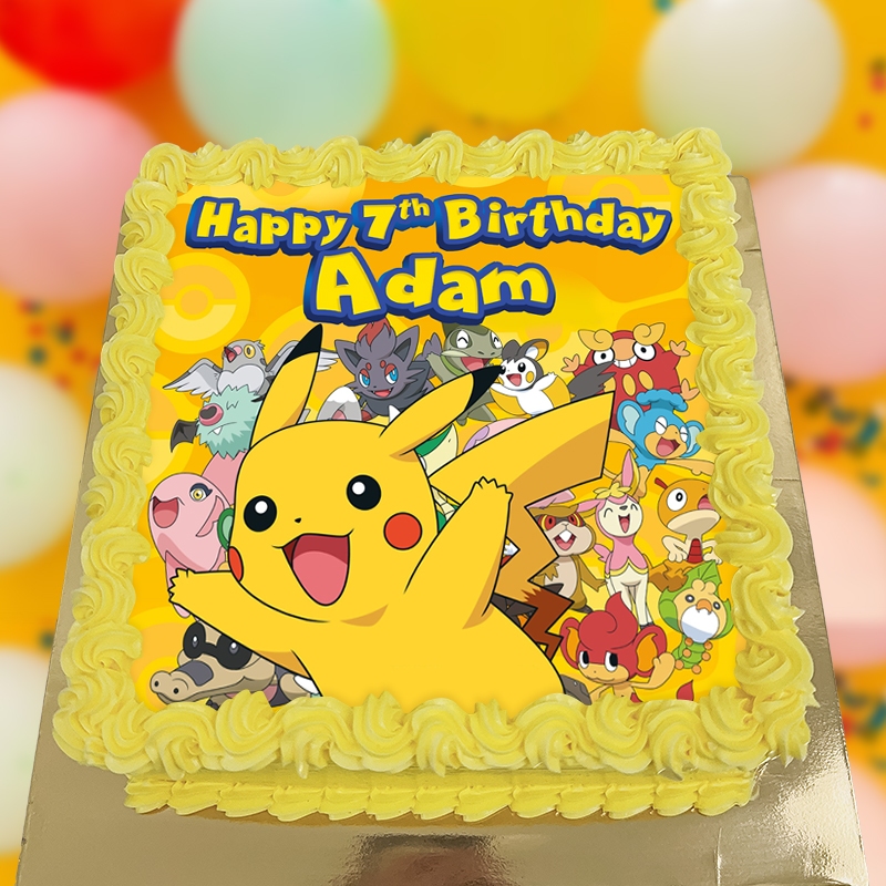 THE CAKE SHOP | Pokemon Love | Children Birthday Cake | TNP18 | Shopee ...