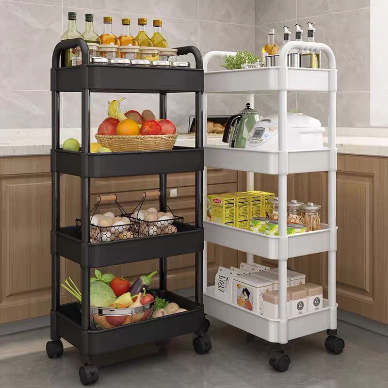 [SG SELLER] TROLLEY HOLDER BOX STORAGE RACK COSMETICS HOLDER CABINET ...