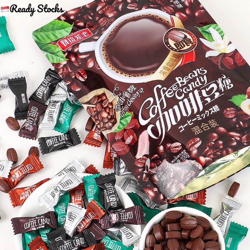 [Sg Ready Stocks] Chewable Extra Strong Instant Coffee Candy Premium ...