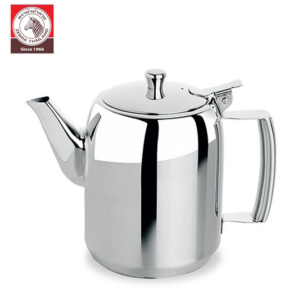 Zebra Stainless Steel Induction Usable Teapot - 2L / 2.5L | Shopee ...