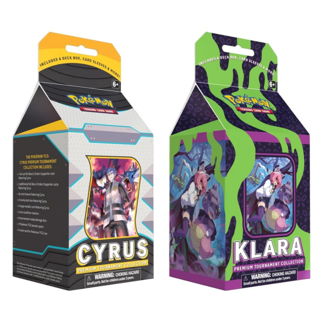 Pokemon TCG Premium Tournament Collection (Klara/Cyrus) | Shopee Singapore