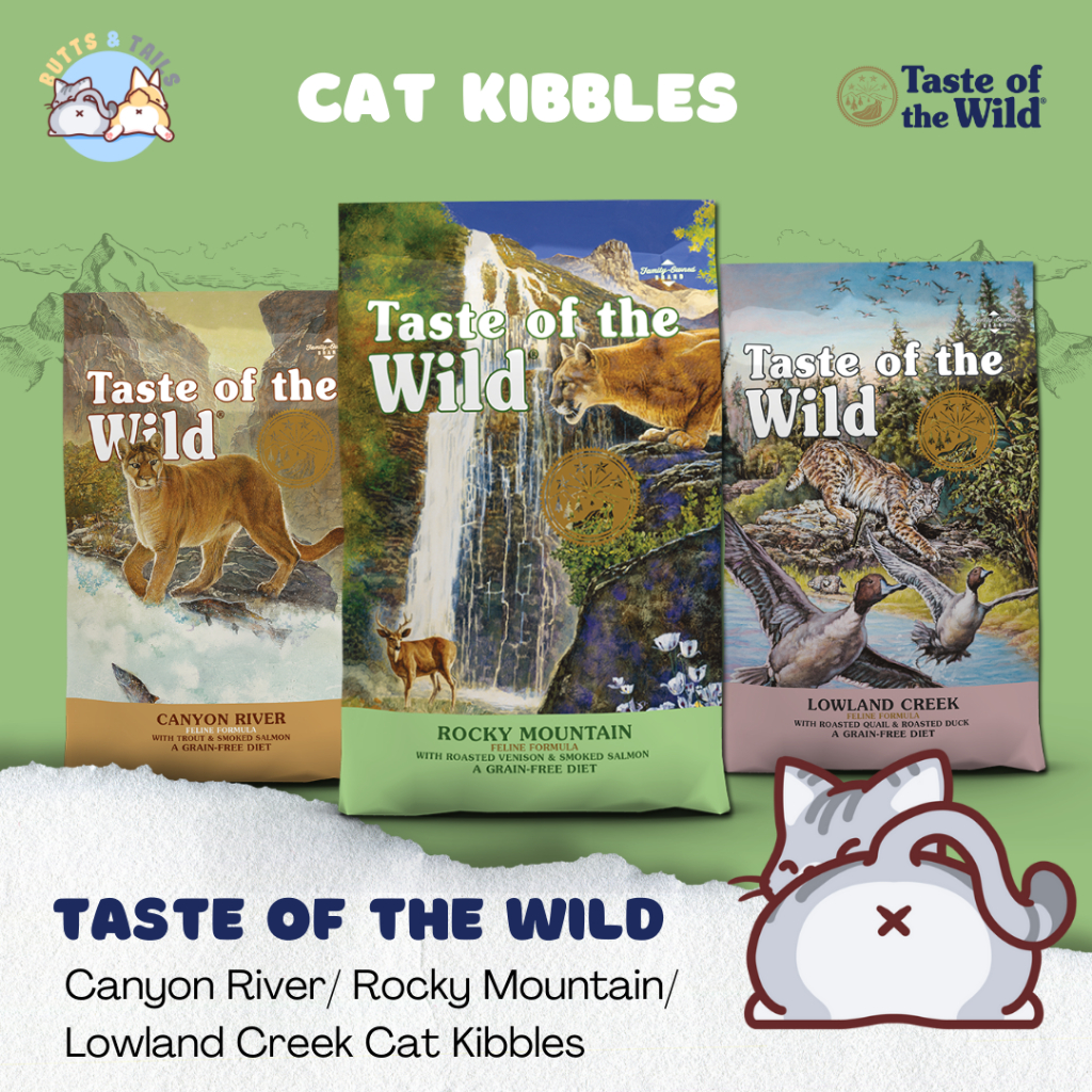 Taste of the Wild Cat Kibbles 2kg / 6.6kg | Shopee Singapore