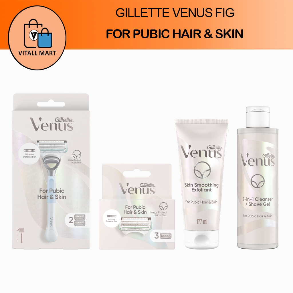 Gillette Venus FIG For Pubic Hair & Skin | Shopee Singapore