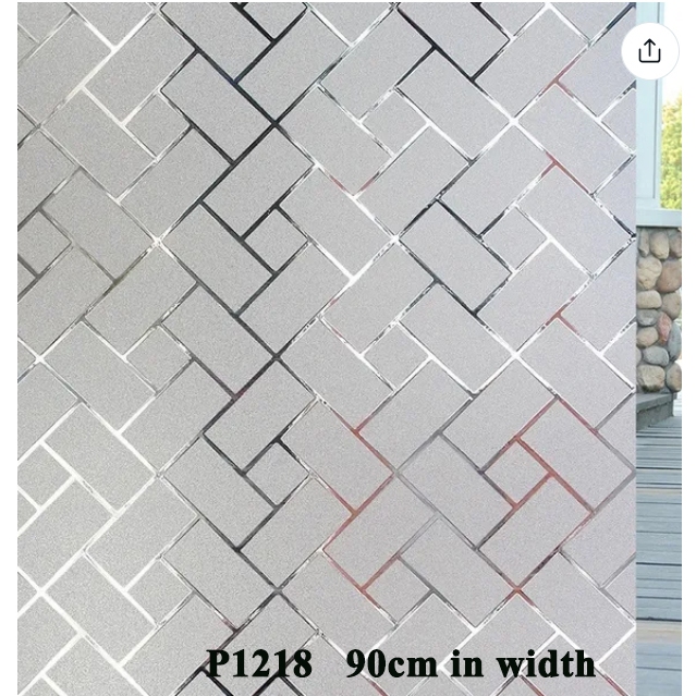 White Frosted Privacy Window Film 60cm~~120cm in width in stock ...