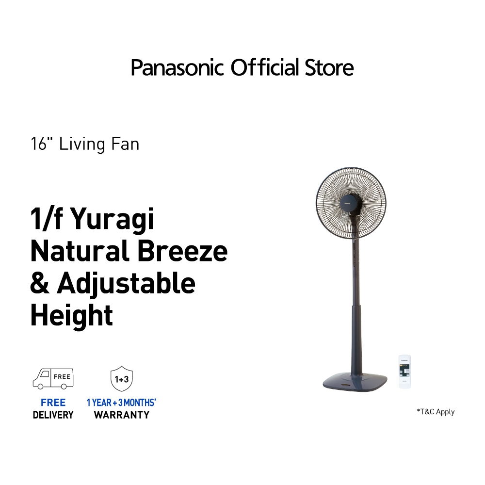Panasonic 16" Electric Living Stand Fan F-409KSNBAGZ | Shopee Singapore