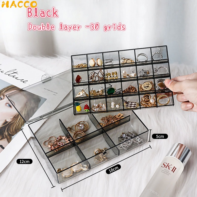 【SG】Home Small Objects Storage Box Large Capacity Jewellery Display Box ...