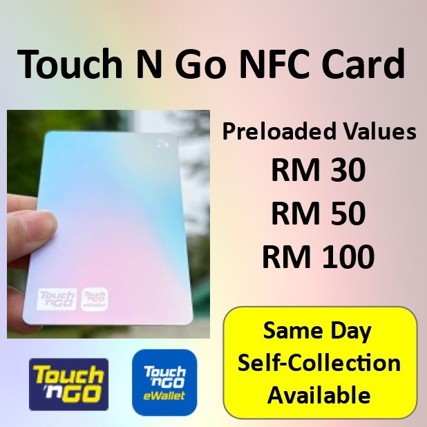 Enhanced Touch n Go NFC 2025 Card (Self Top up using Mobile phone ...