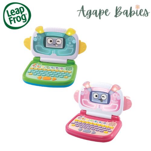 LeapFrog Clic the ABC 123 Laptop - Character Robot Laptop -2 Color ...