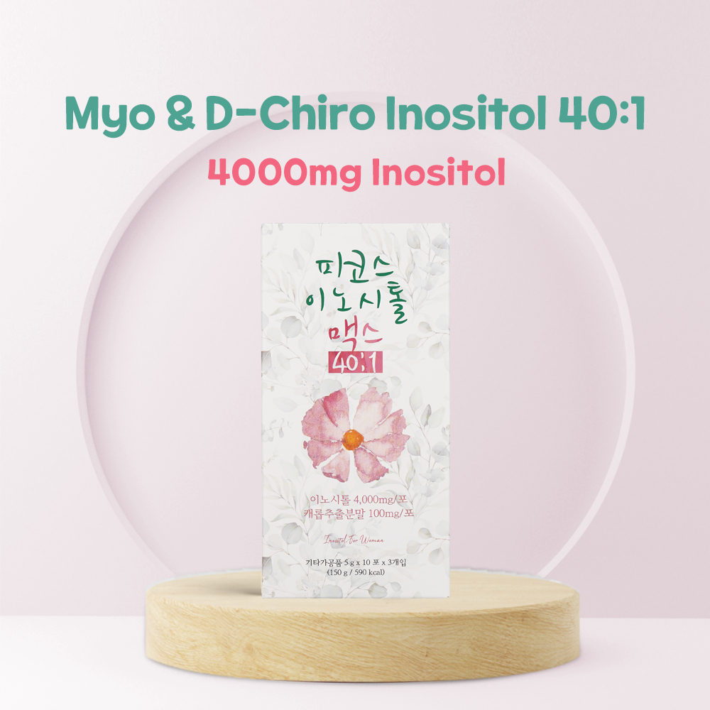 GMPHARM PCOS Inositol MAX 40:1 for fertility support (30 pouches ...