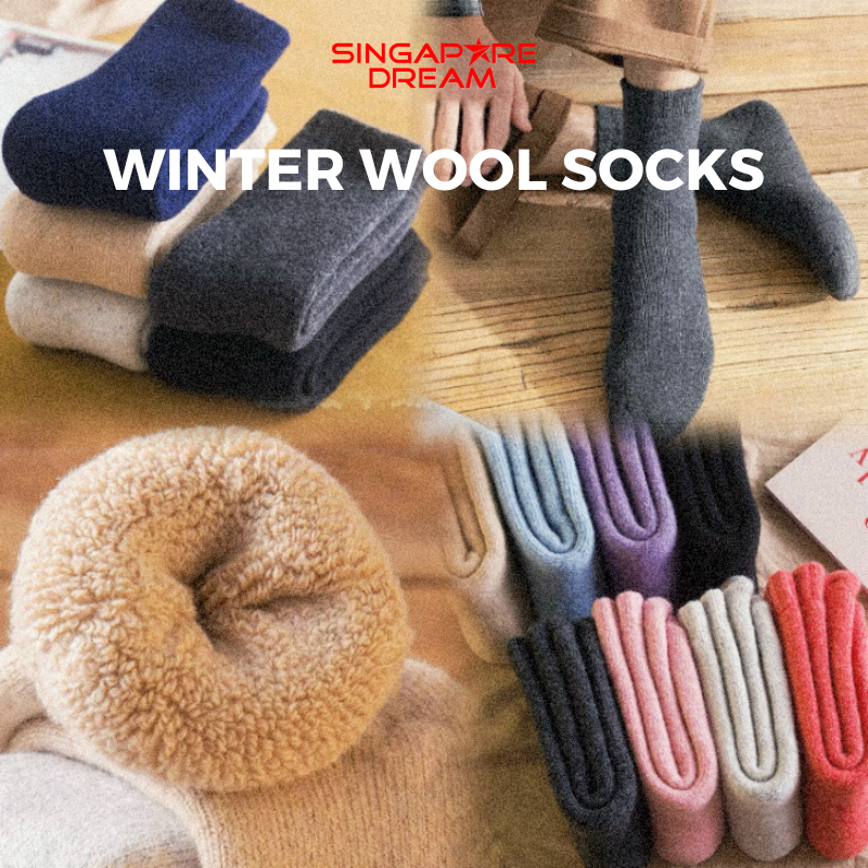 Winter Socks Wool Socks Men Women Winter Wear Winter Accessories ...