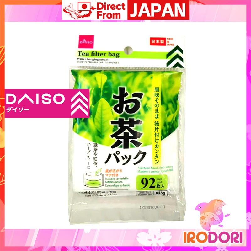 【Direct From Japan】Daiso Japan Tea Pack (92) | Shopee Singapore