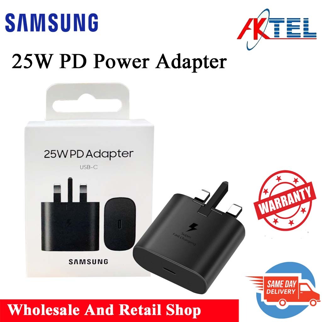 Samsung 25W Power Adaptor // fast charging Travel adapter // Brand New ...