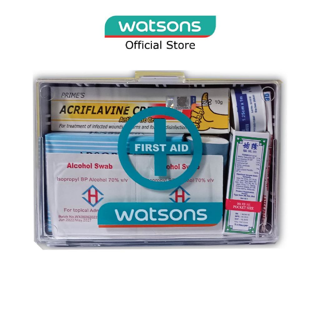 WATSONS First Aid Kit Mini Travel 1 set | Shopee Singapore