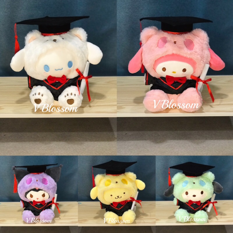 [SG Seller] 23cm Sanrio Kuromi My Melody Cinnamoroll Pompompurin ...