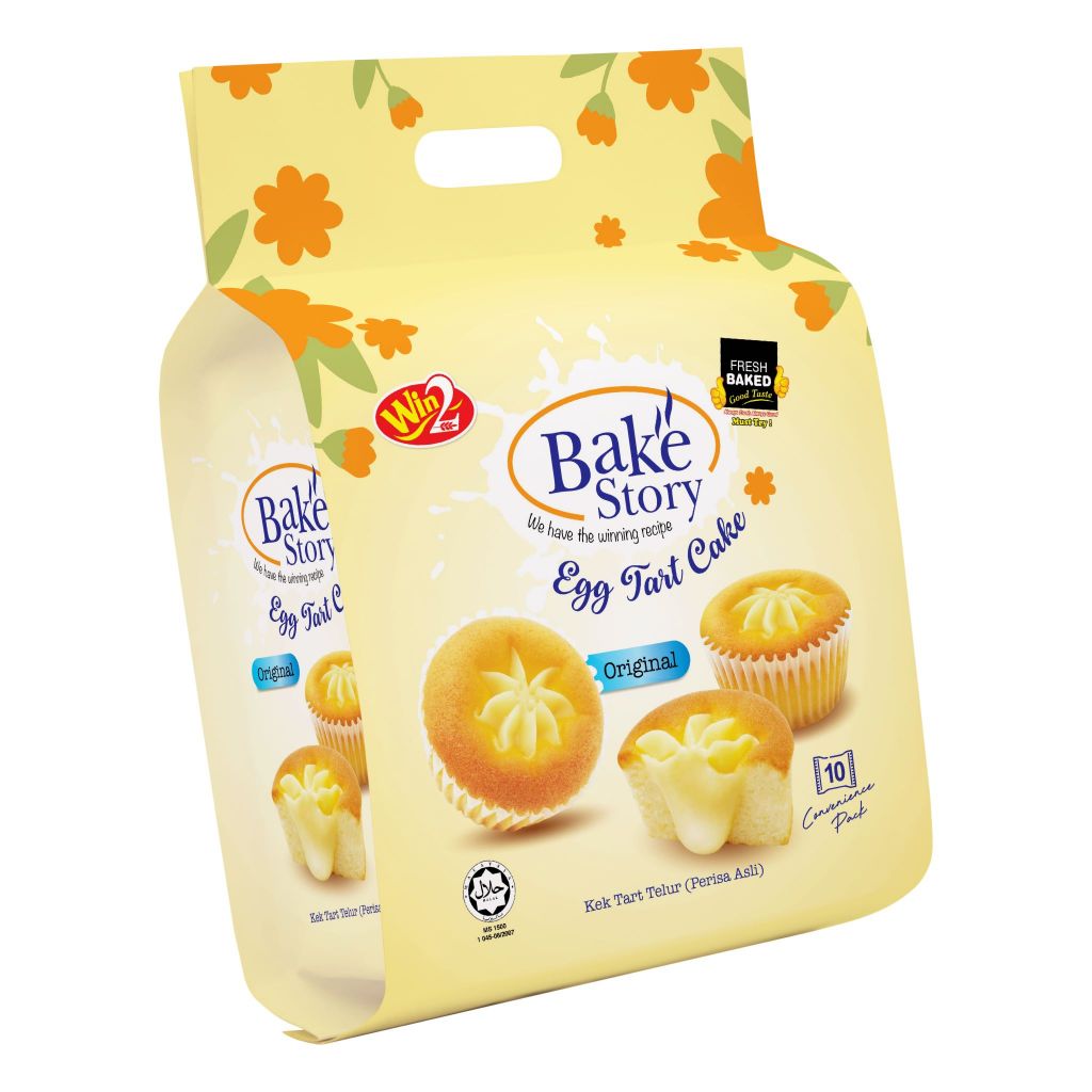 Win Win Bake Story Cake Egg Tart (250g/25g x 10 Packs) | Shopee Singapore