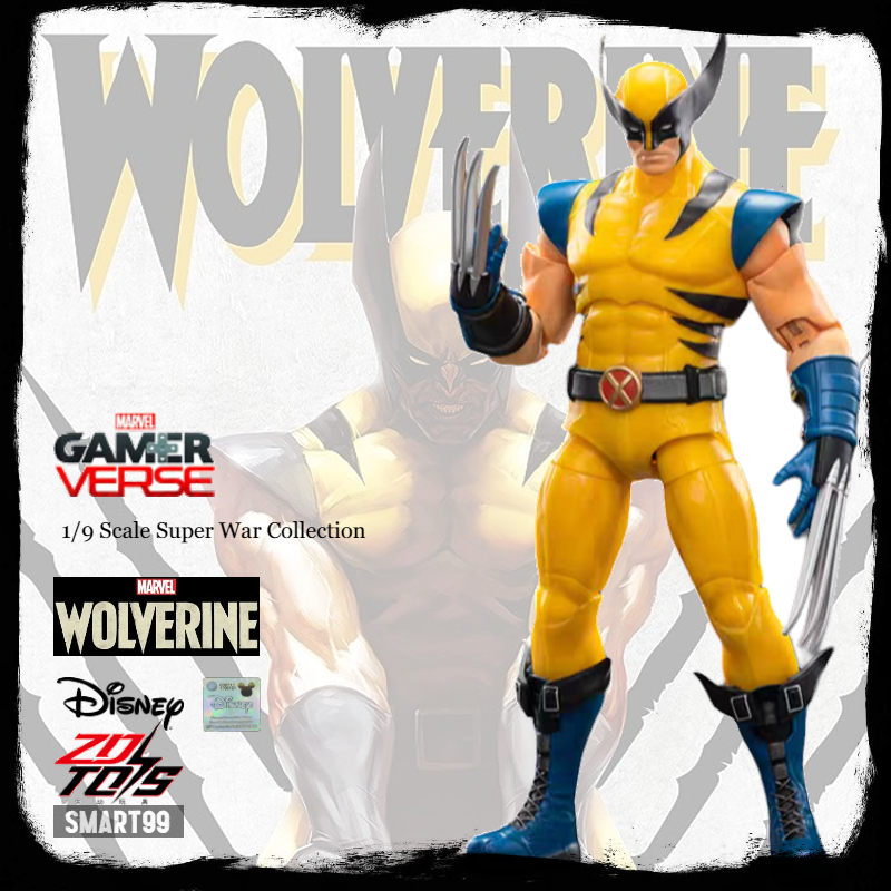 Marvel Gamer Verse Series Deadpool Wolverine Starlord Rocket 1/10 Scale ...