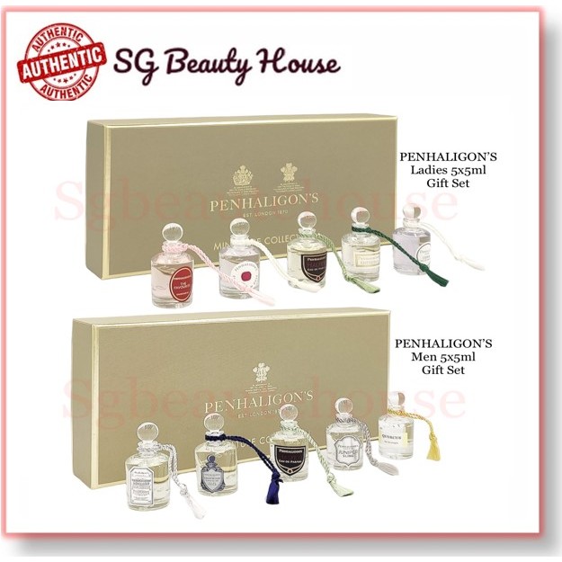 PENHALIGON'S FRAGRANCE 5PCSX5ML MINIATURE COLLECTION GIFT SET | Shopee ...