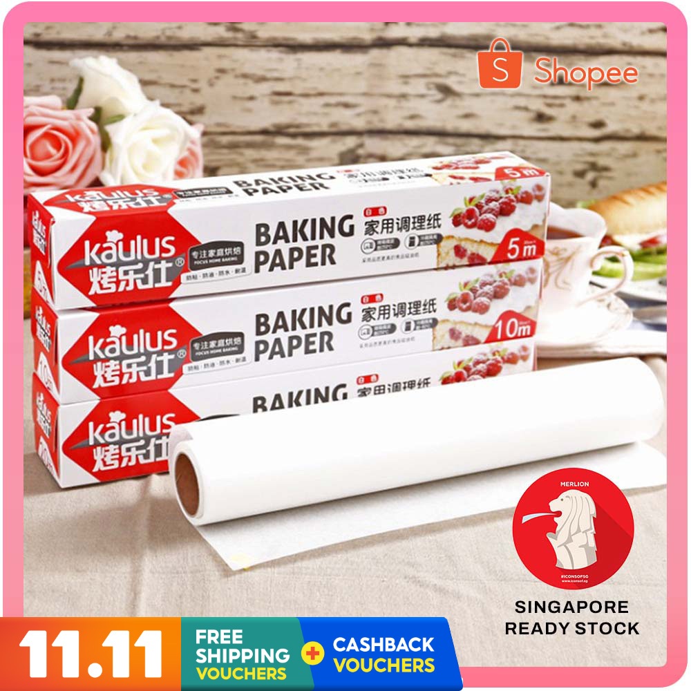 [NO.1 BEST SELLER] KAULUS Baking Paper Oil Resistance Baking Paper ...