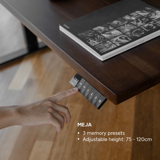 BALAK's Meja | Adjustable Desk | Electric Ergonomic Standing Table ...