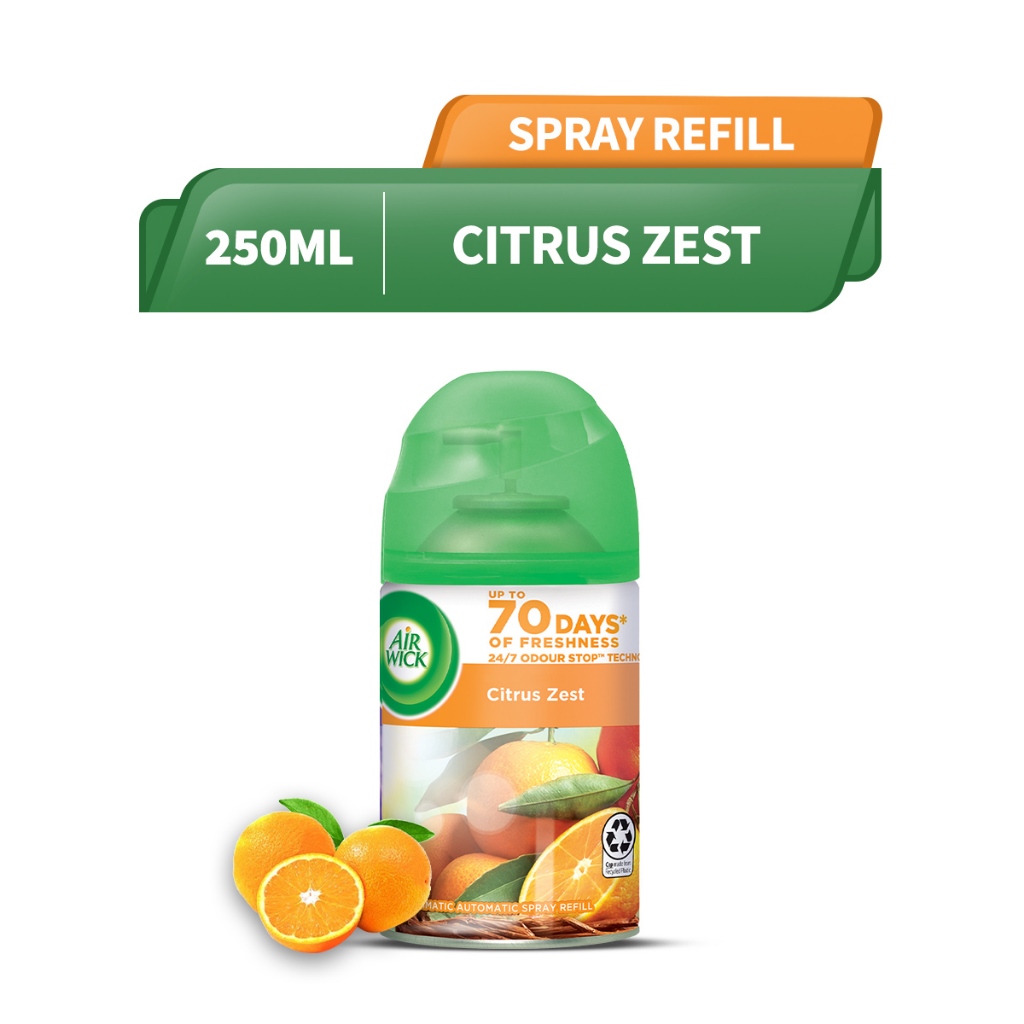 Air Wick Freshmatic Air Care / Freshener Refill Citrus Zest 250ml ...