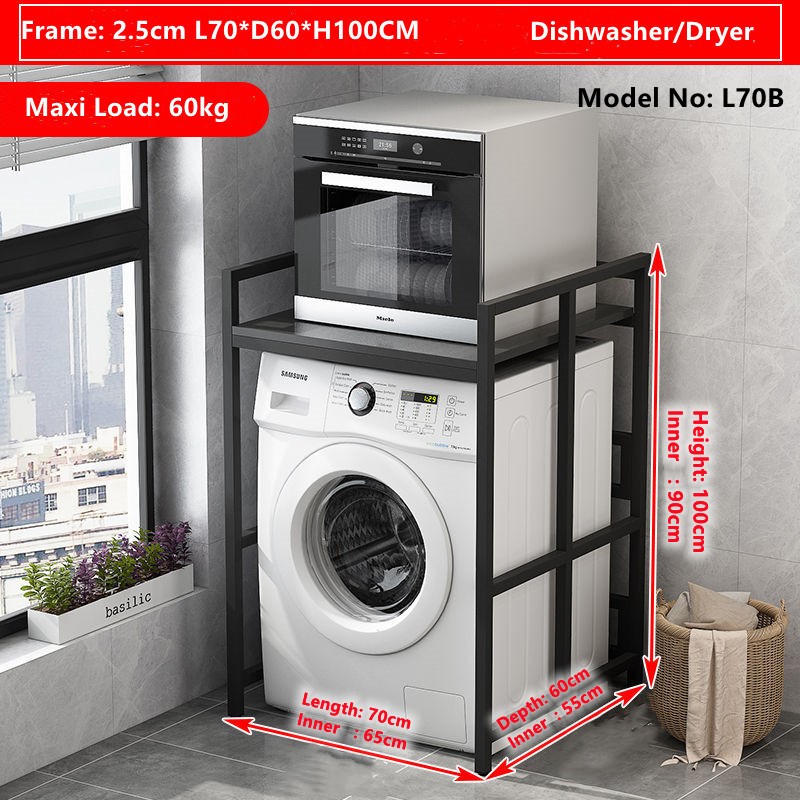 "SG READY STOCK" Washing Machine Rack Storage Rack Washing Machine ...